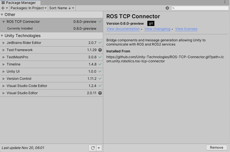Unity-ROS与话题与服务（二）_unity ros-CSDN博客