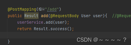 三、SpringBoot统一响应结果_public static result success(e data)-CSDN博客