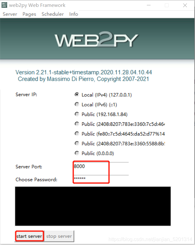 python2创建web2py项目-CSDN博客