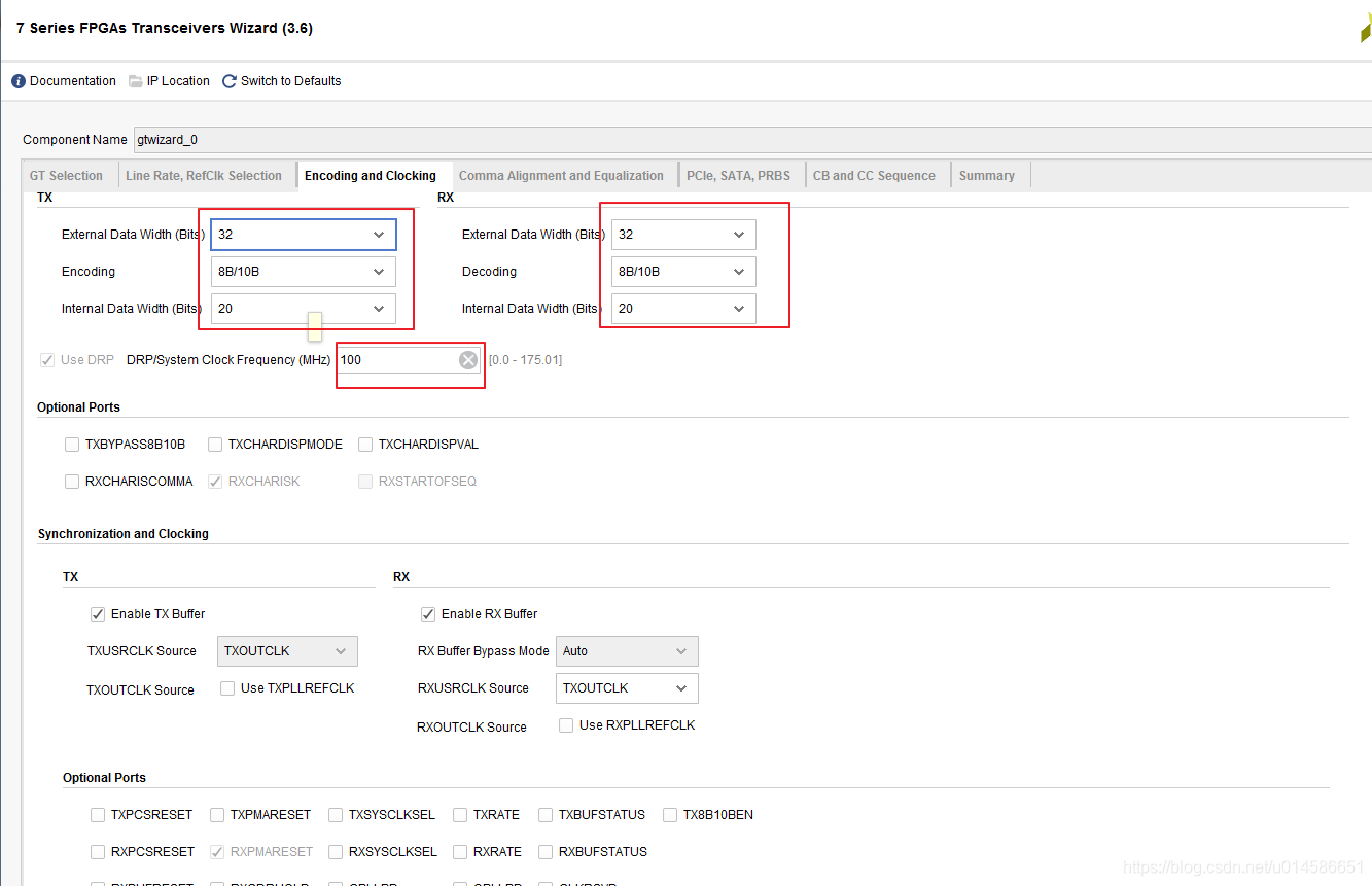 基于xilinx vivado的GTX/GTP ip核设置与例程代码使用详解_vivado gtx-CSDN博客