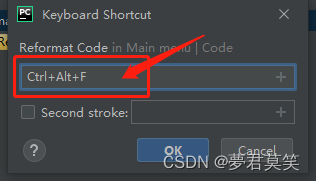 pycharm代码格式化快捷键Ctrl+Alt+L失效解决方案_pycharm格式化代码快捷键没反应-CSDN博客