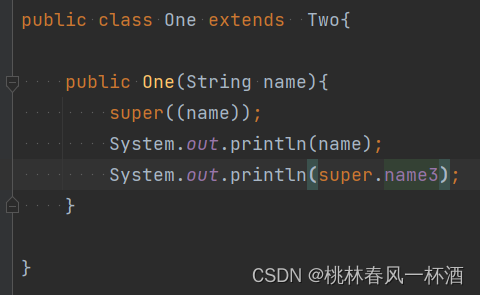 java基础之super-CSDN博客