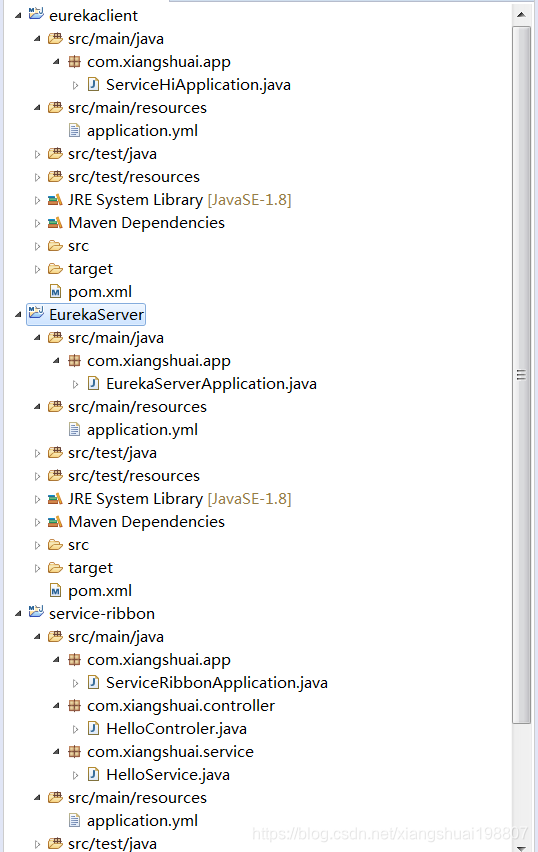 springclound提供rpc为各微服务模块进行调用，eureka为注册中心-rpc为restTemplate ribbon（负载均衡客户端）+restTemplate ...