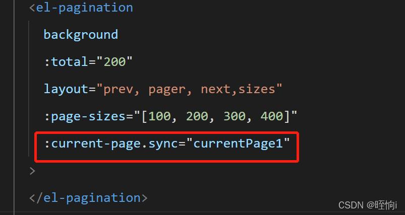 element 里常用的 Pagination 分页属性_element pagination-CSDN博客
