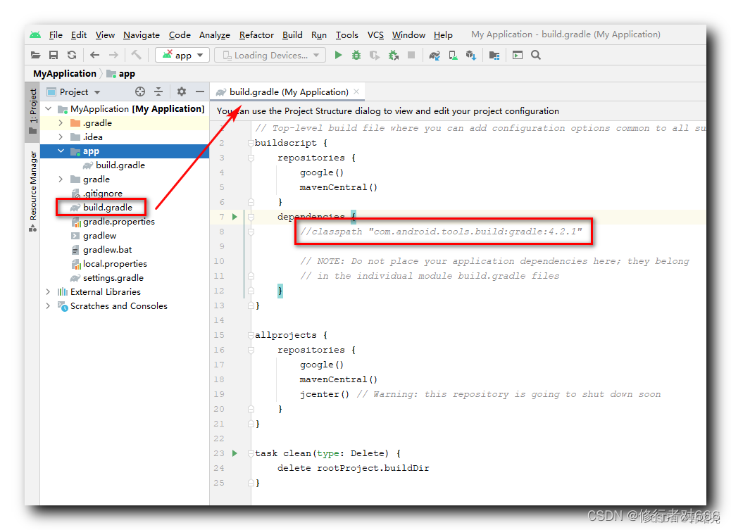 【Android Gradle 插件】Gradle 构建机制 ⑤ ( 在 Android Studio 中查看 Android Gradle 插件源码 )_classpath 'com ...