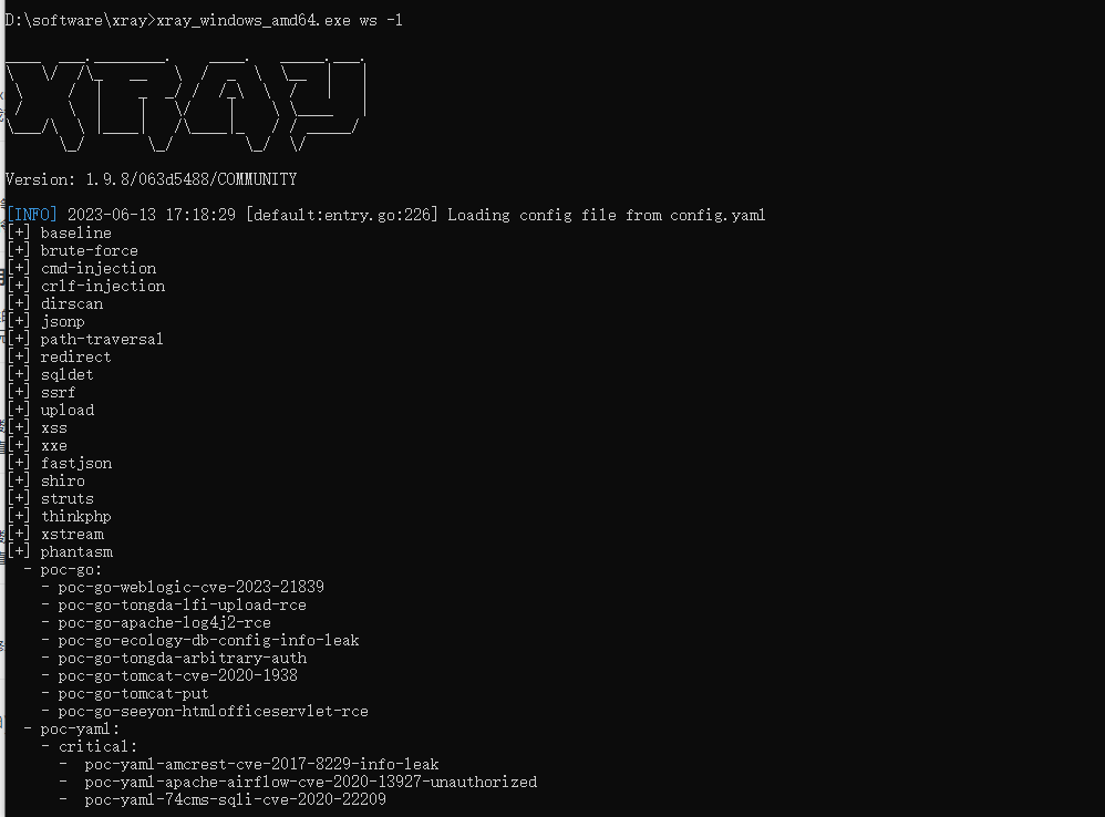 xray使用入门-CSDN博客