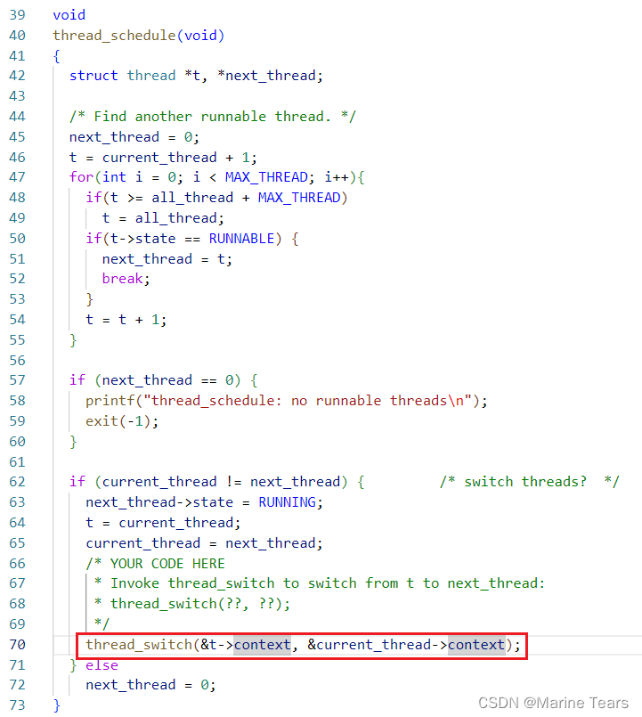 MIT 6.S081---Lab: Multithreading_mit6.s081-CSDN博客