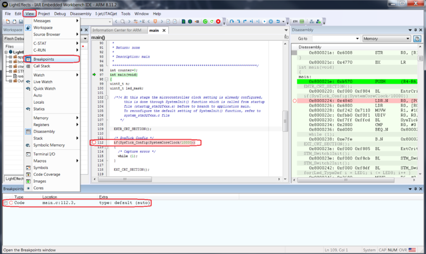 如何在IAR Embedded Workbench中充分利用各种类型的断点_iar数据断点-CSDN博客