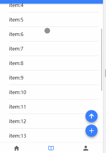 Web开发学习笔记:Ionic4中根据滚动条滚动的距离设置返回顶部按钮显示与隐藏_web返回顶部按钮如何在首页隐藏-CSDN博客