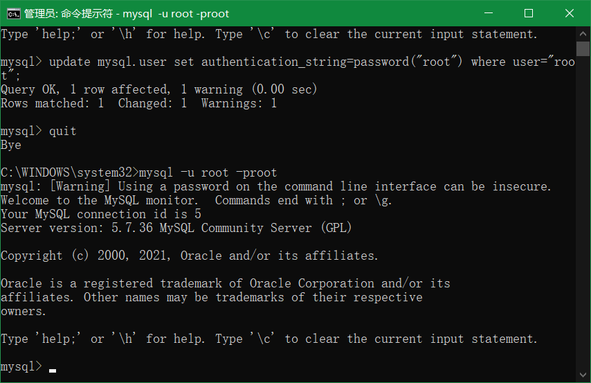 Mysql5.7.36-winx64.msi的安装及环境配置_mysql-5.7.36-winx64.msi-CSDN博客