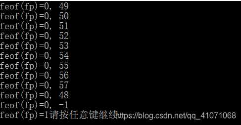 文件结束判定与feof函数_feof(fp)函数用来判断fp所指向的文件是否结束,若遇到文件结束符-CSDN博客