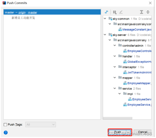 项目实战——苍穹外卖(Day2)_com.sky.entity.dish.setupdatetime(java.lang.long)-CSDN博客