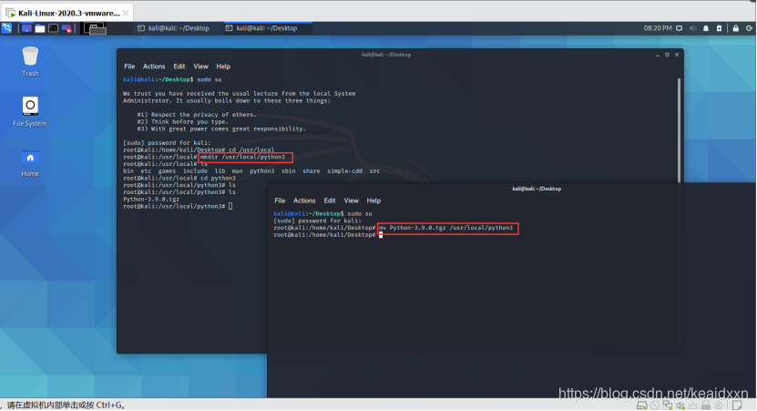 Kali下安装python3.9.0的环境_kali安装python3.9-CSDN博客
