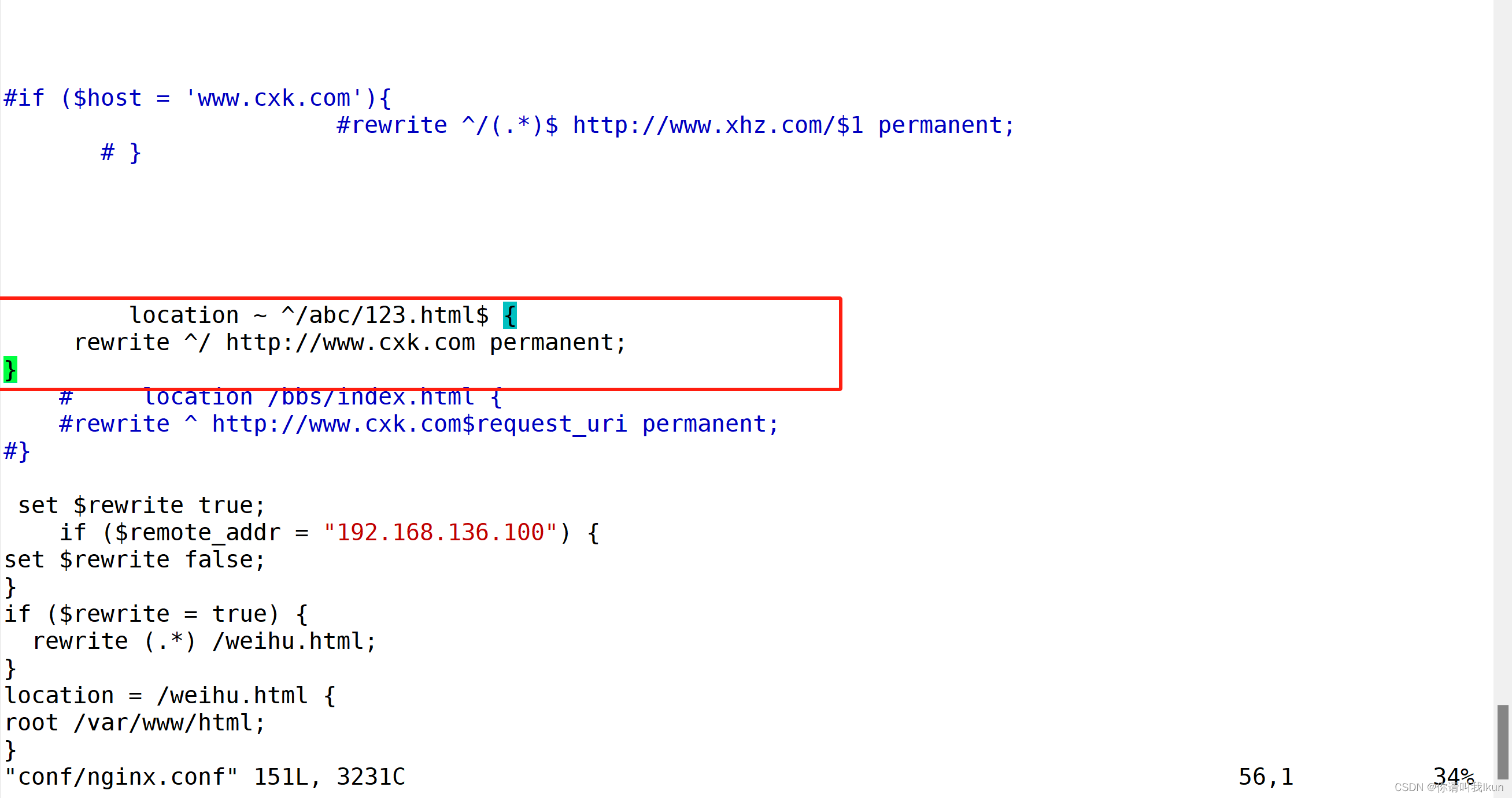 [Linux] nginx的location和rewrite_nginx location rewrite-CSDN博客