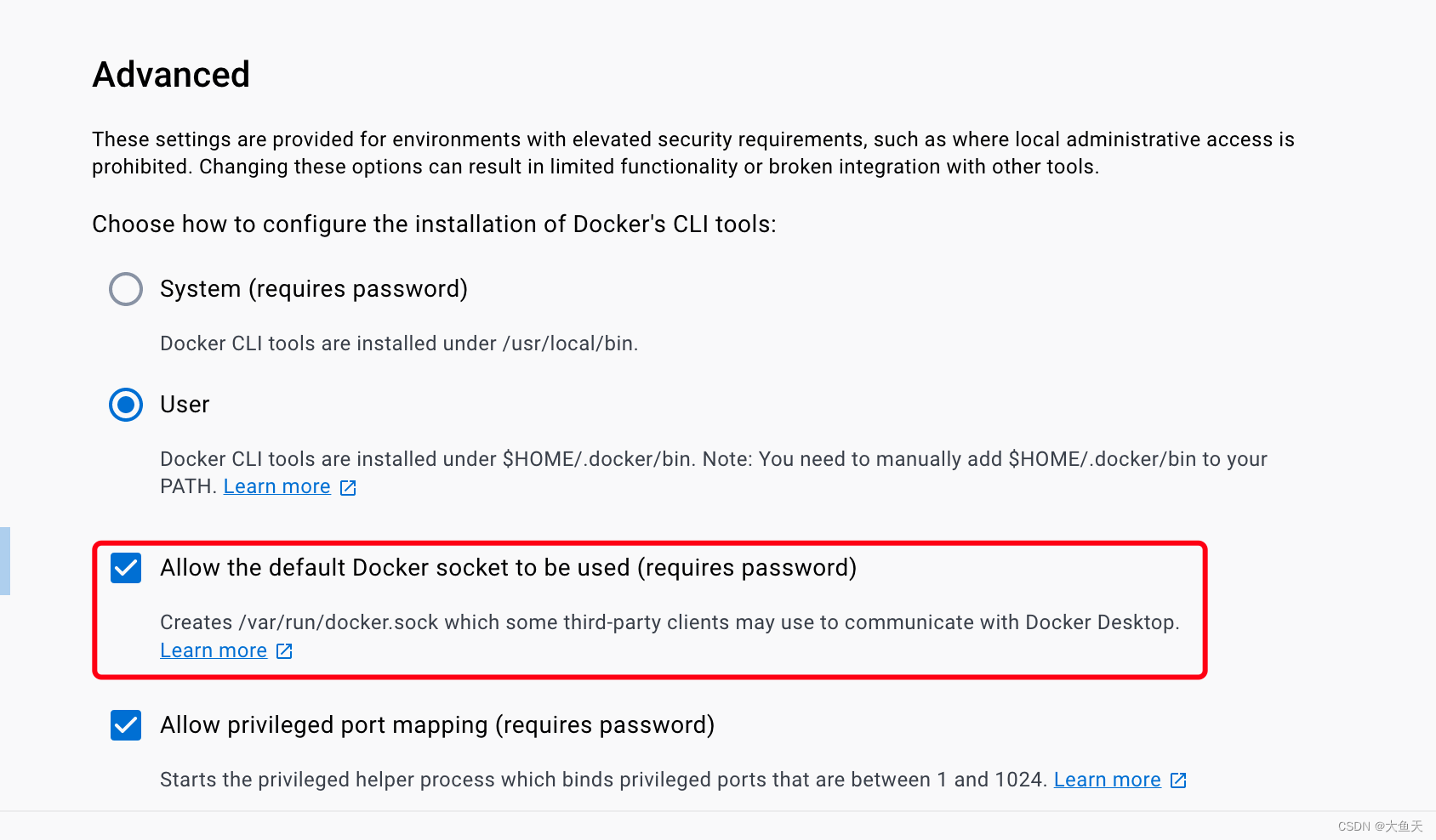 Mac下Docker Desktop安装命令行工具、开启本地远程访问_docker desktop mac-CSDN博客
