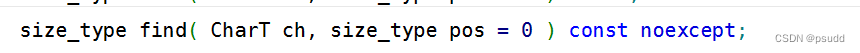 string.find()函数(C/C++)_c++ string find-CSDN博客