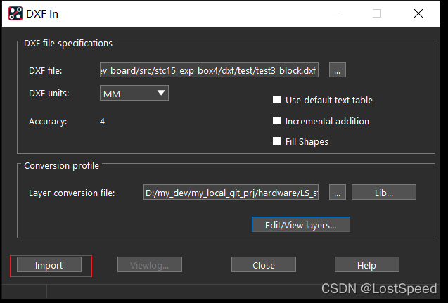 cadence SPB17.4 - 导入.dxf文件作为板框_cadence导入dxf-CSDN博客