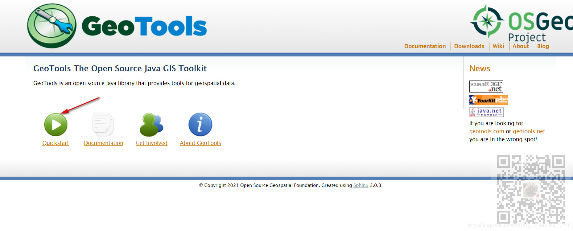 Geotools简介以及quickstsrt加载shp文件并显示_geotools 官网-CSDN博客