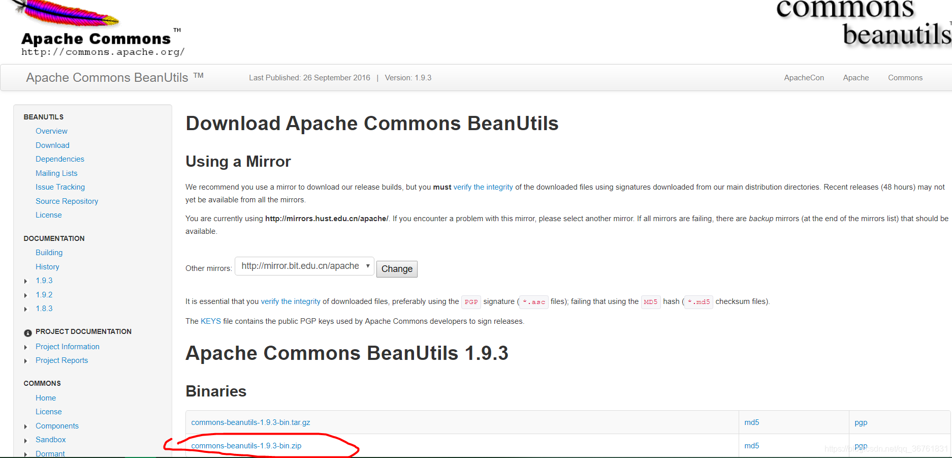 获取以及配置Common BeanUtils 和 Commons-Logging jar包_commons-logging-4.0.1.jar-CSDN博客