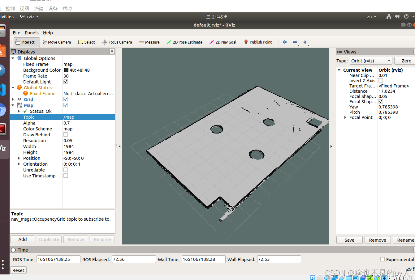 ROS 导航安装及实现（二十二）_launch文件启动mapserver-CSDN博客