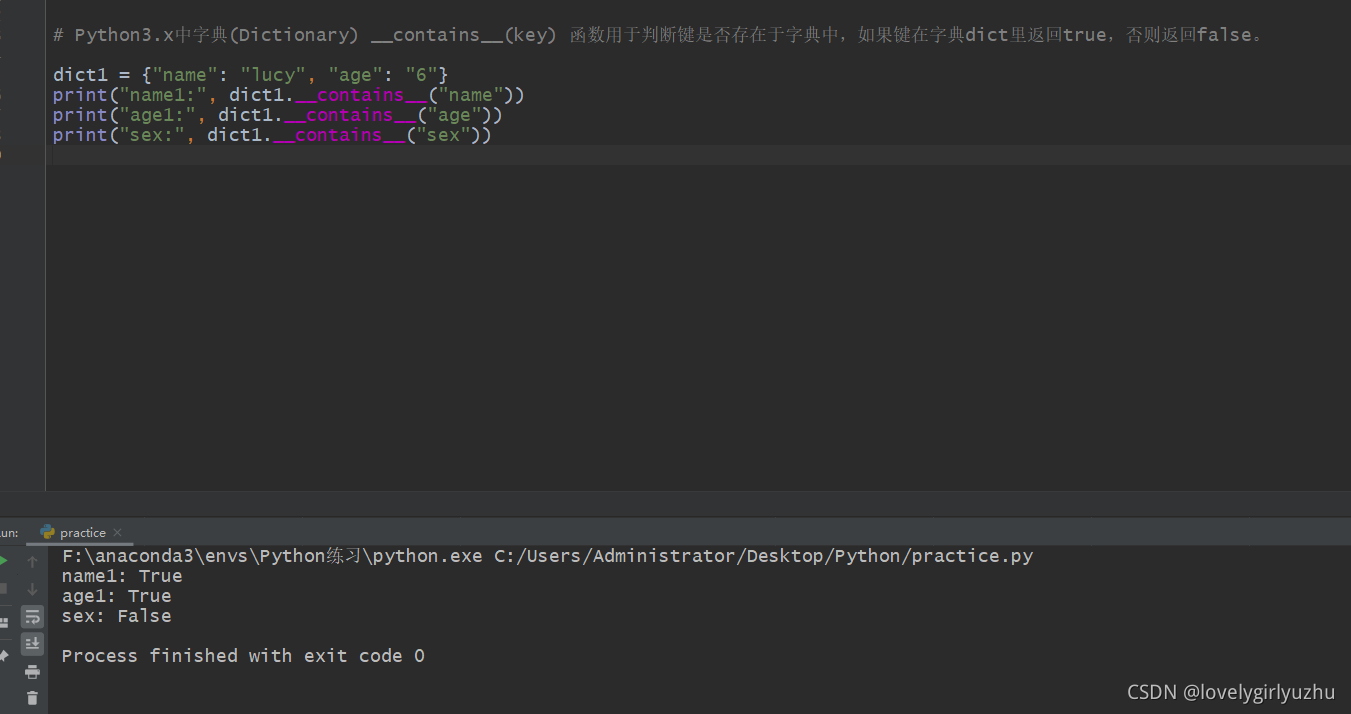 python3 has_key() 的问题 AttributeError: type object dict has no attribute has_key_dict' object has ...
