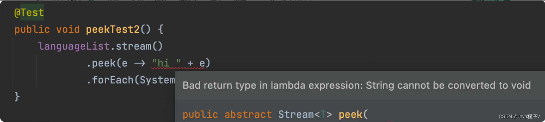 面试官问：Stream 中的 map、peek、foreach 方法的区别？傻傻分不清楚。。_java_Java程序V-天启AI社区