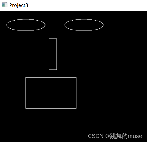 C语言经典一百题（四十五）利用ellipse and rectangle 画图_利用ellipse 和 rectangle 画图-CSDN博客