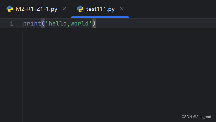 python 如何打印‘hello，world‘_pycharm输出hello world-CSDN博客