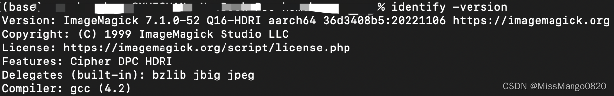 软件配置 | win / mac M1 imagemagick 的安装_mac imagemagick-CSDN博客
