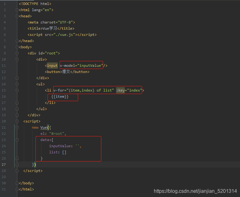 Vue.js TodoList 实现-CSDN博客