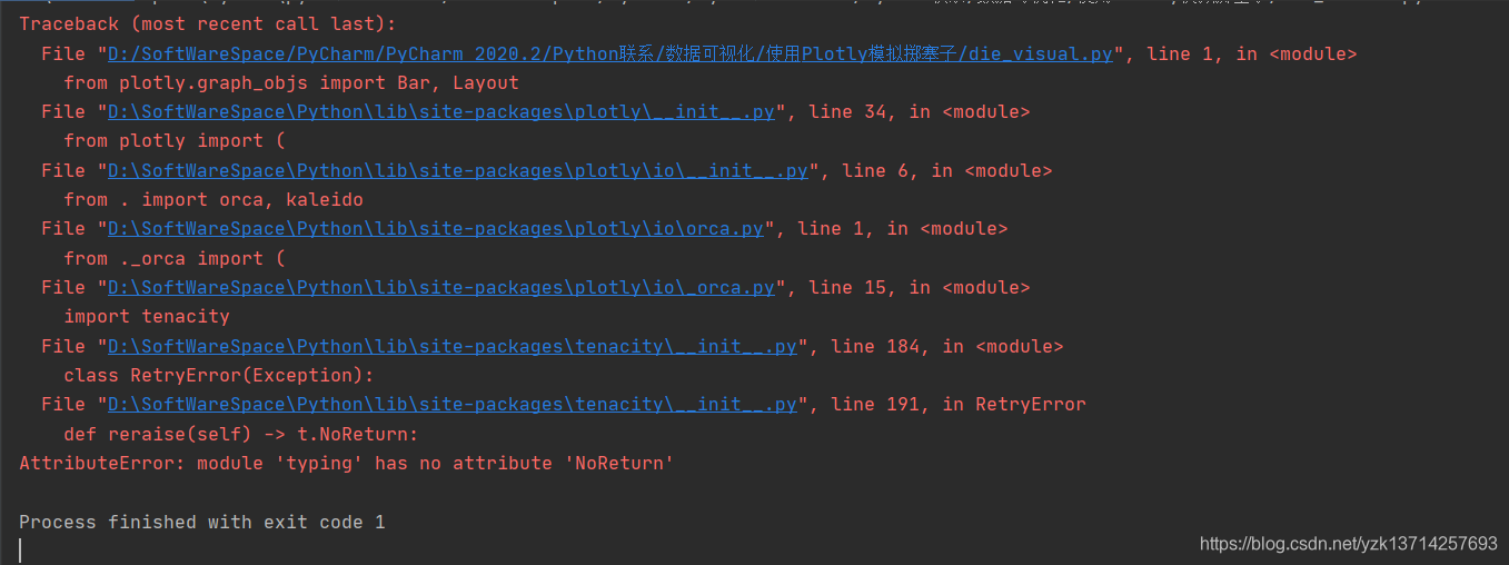 AttributeError: module ‘typing‘ has no attribute ‘NoReturn‘怎么办？_attributeerror: module 'typing ...