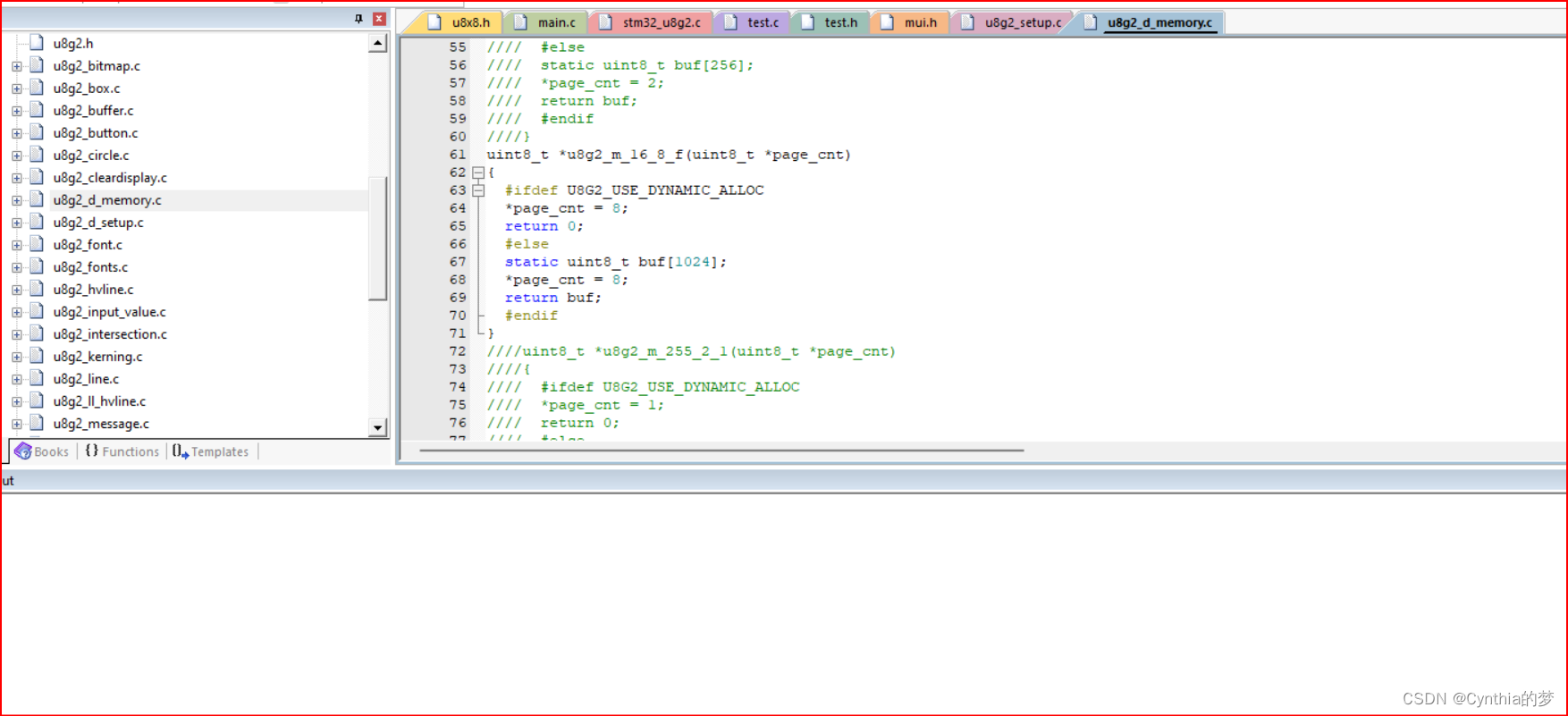 沉浸式学习STM32--基于I2C协议的OLED显示(利用U82G库)_stm32 u8g2-CSDN博客