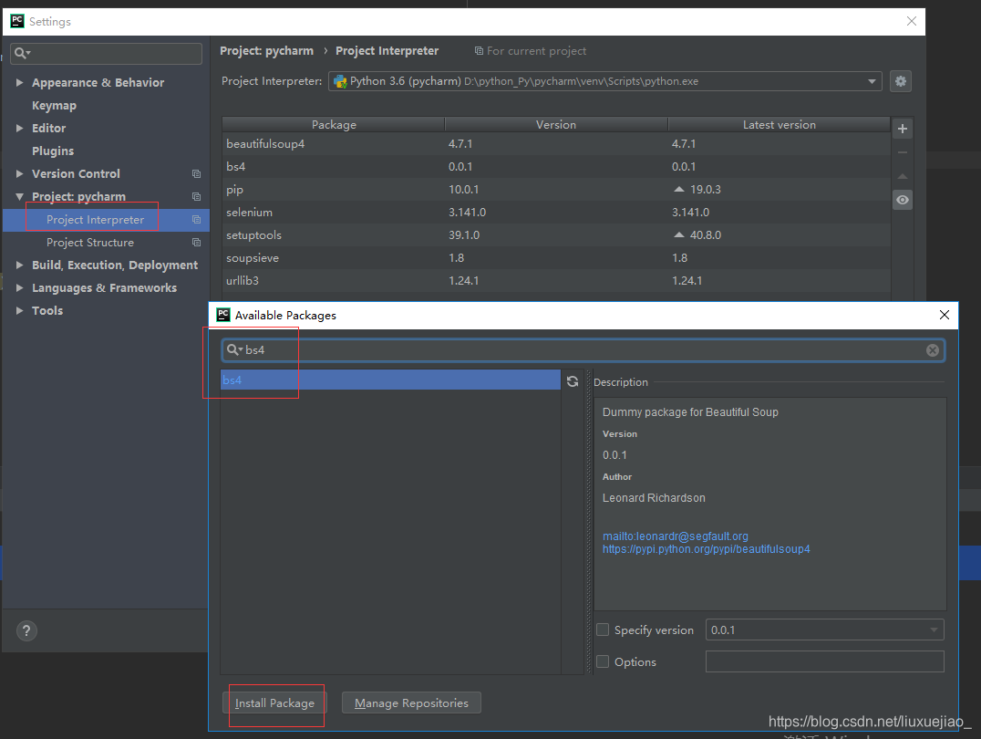 from bs4 import BeautifulSoup 引入需要安装的文件和步骤-CSDN博客