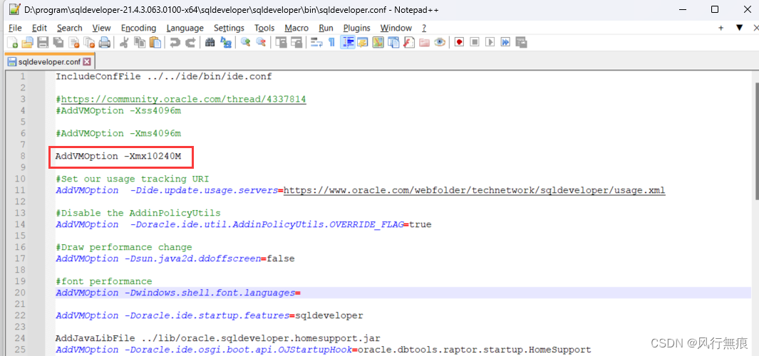 sql developer软件在迁移数据库/复制表出现GC overhead limit exceeded报错_oracle sql developer导入数据,提示gc overhead ...