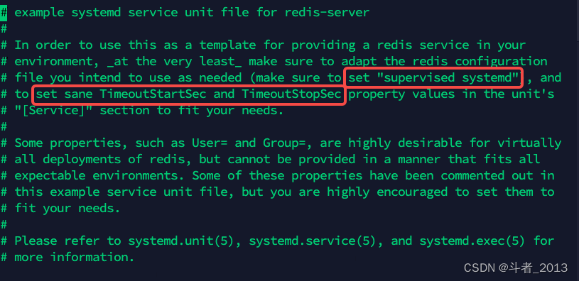 巧用install_server.sh脚本将redis进程服务化_supervised systemd-CSDN博客