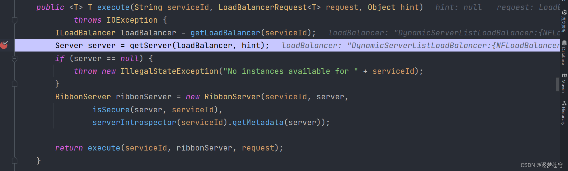 SpringCloud负载均衡源码解析 | 带你从表层一步步剖析Ribbon组件如何实现负载均衡功能_dynamicserverlistloadbalancer-CSDN博客