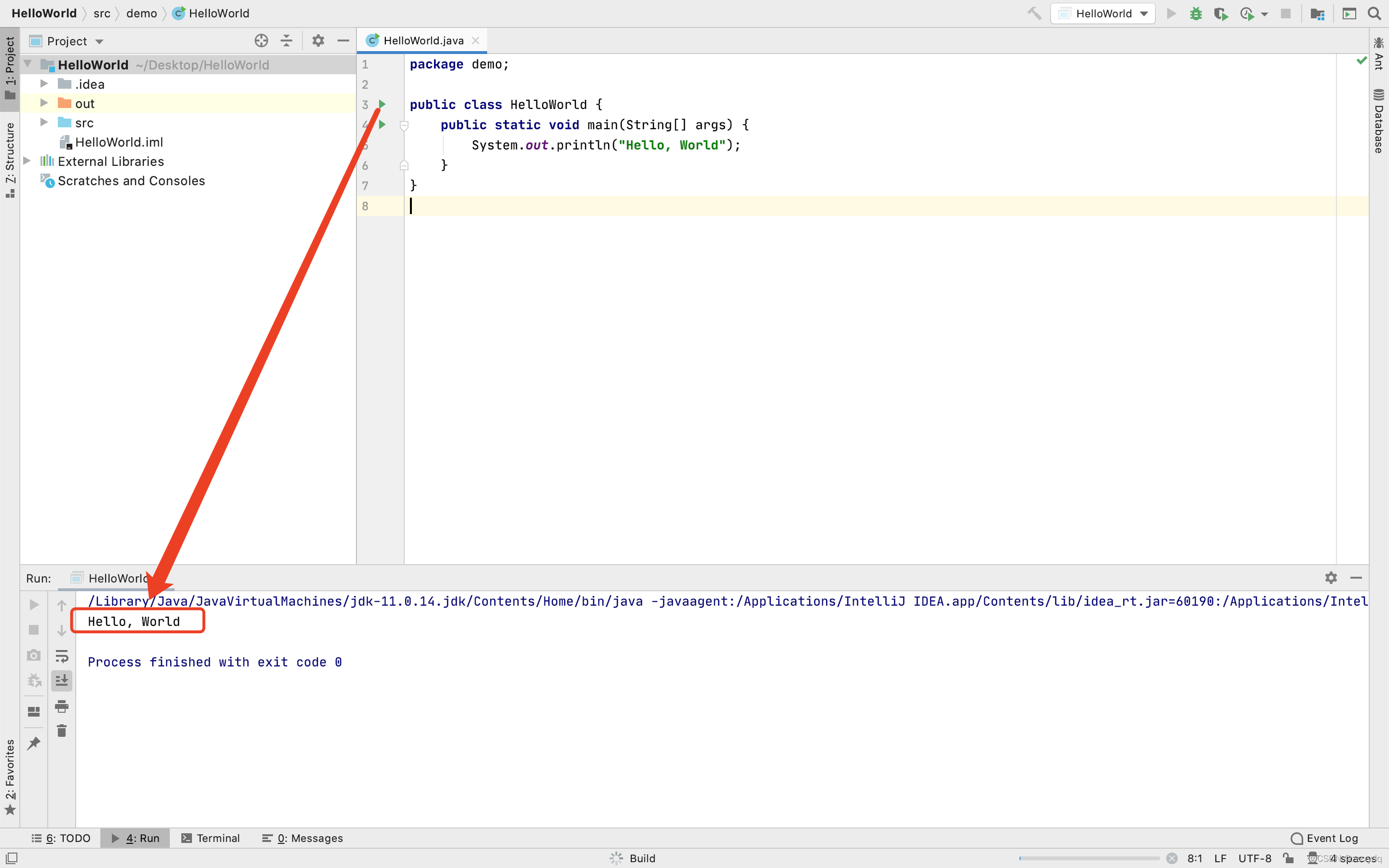 IntelliJ IDEA上运行HelloWorld_idea cannot determine path to 'tools.jar' library-CSDN博客