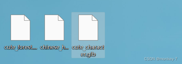 three.js尝试渲染gbl模型成功！（三）_three.js 渲染glb文件-CSDN博客