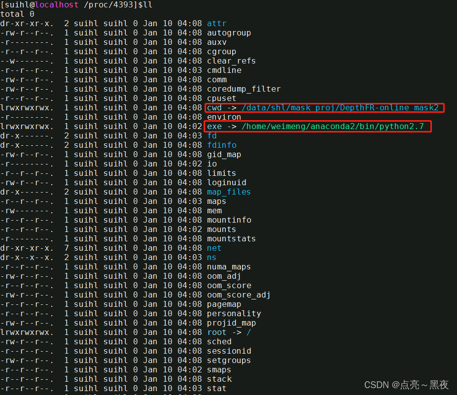 linux上根据运行程序的进程号，查看程序所在的绝对路径。linux查看进程启动的时间_linux ps -ef|grep python怎么打印出服务的绝对路径-CSDN博客
