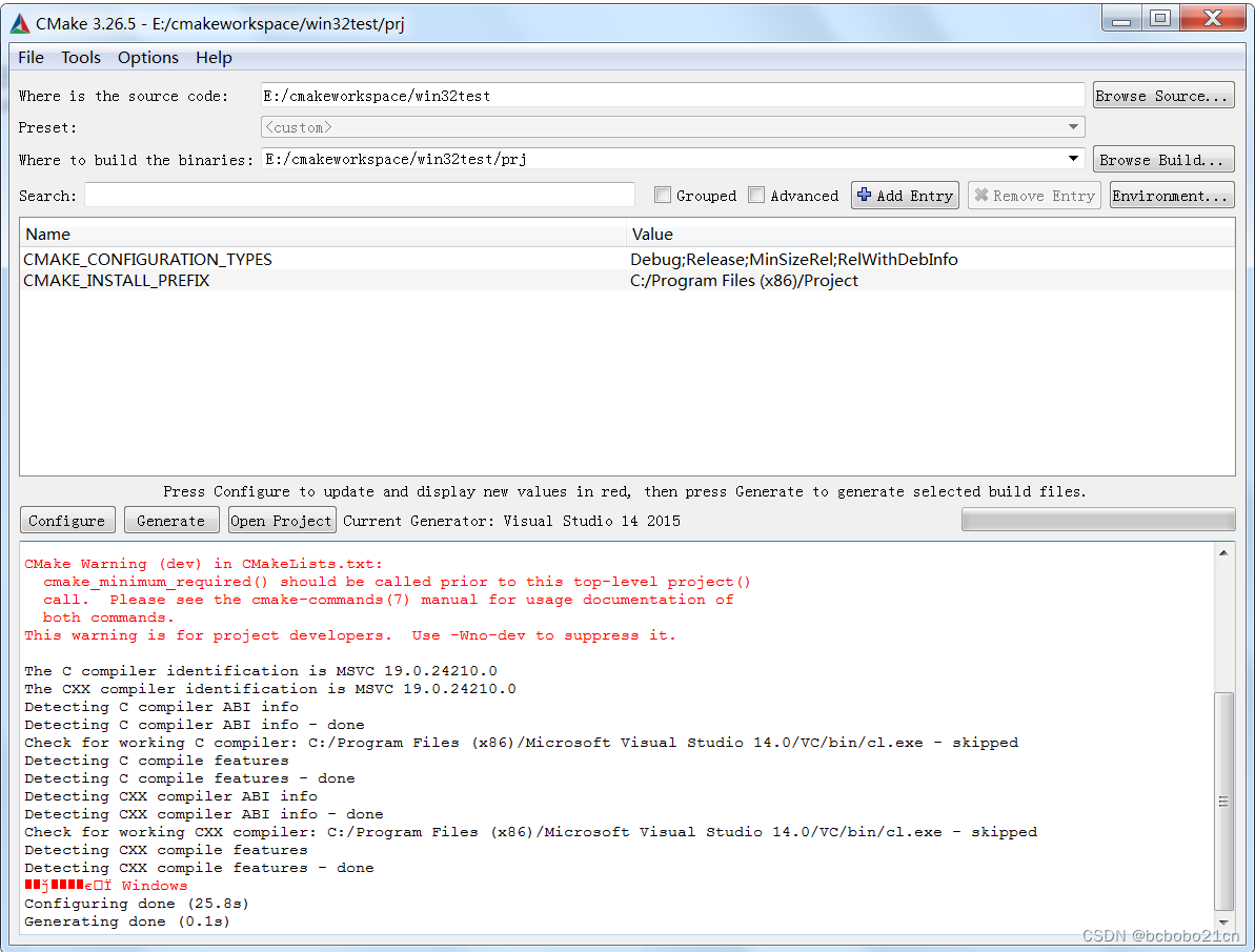 CMake 判断操作系统类型_no project() command is present. the top-level cma-CSDN博客