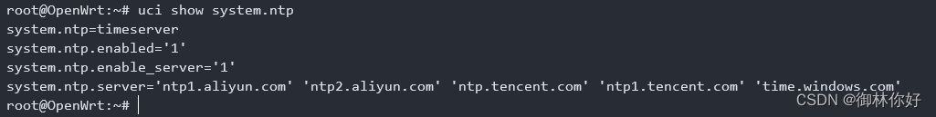 openwrt中时间同步ntp使用_openwrt 时间同步-CSDN博客