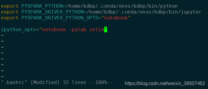 使用anaconda虚拟python环境使用pyspark的一种方式_anacona envs pyspark-CSDN博客