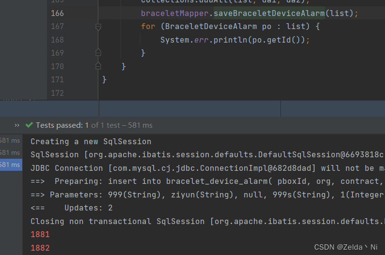 mybatis实现批量插入，主键集合回填_mybatisplus批量insert 返回id-CSDN博客