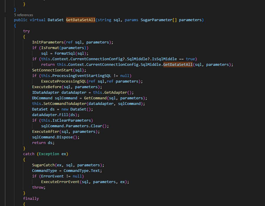 SqlSugar-哪个方法是实现了ADO.NET-MSSQL的SqlDataAdapter-CSDN博客