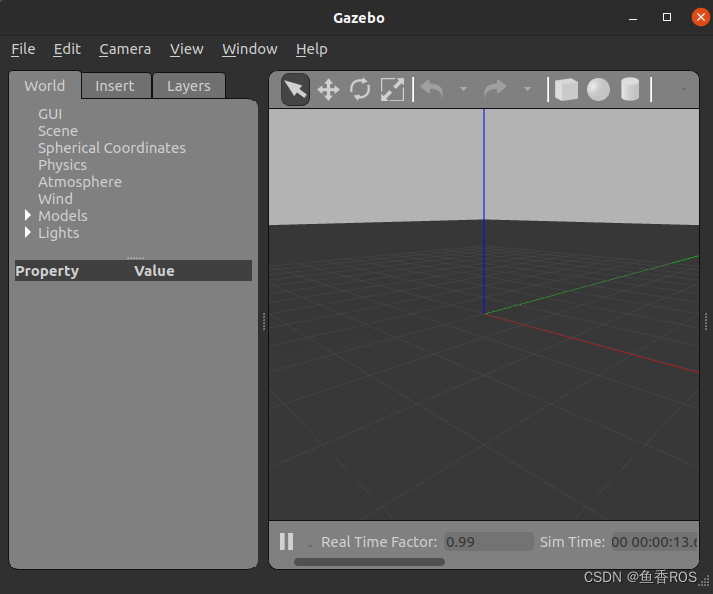 【ROS2机器人入门到实战】使用gazebo加载URDF_gazebo加载urdf文件-CSDN博客