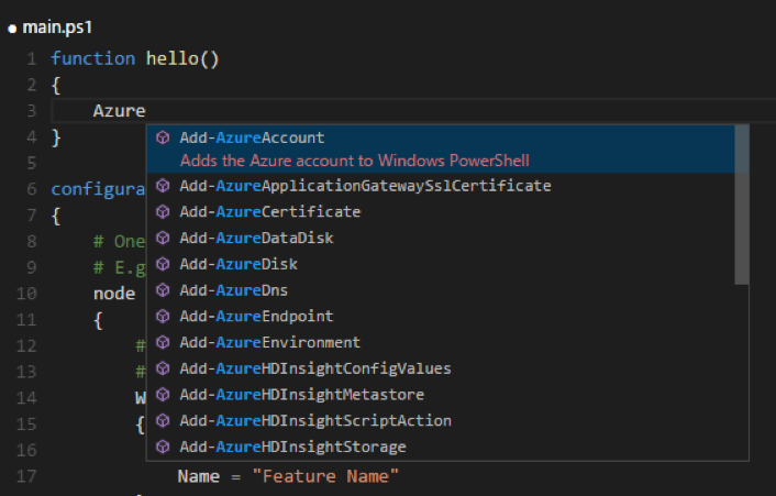 在 Visual Studio Code 中使用 PoweShell - CodeShell-CSDN博客