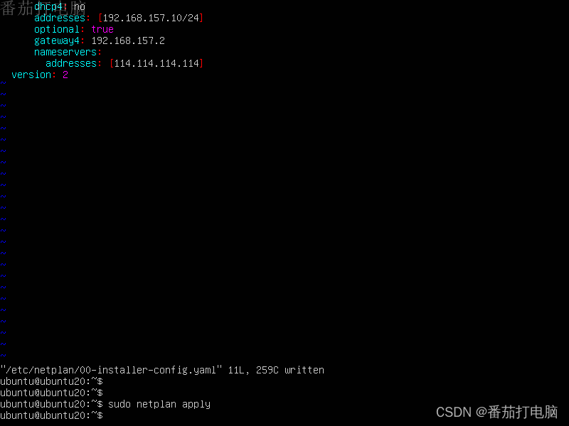 VMware workstation配置Ubuntu20.04.6虚拟机NAT网络上内外网_虚拟机下ubuntu上网设置-CSDN博客