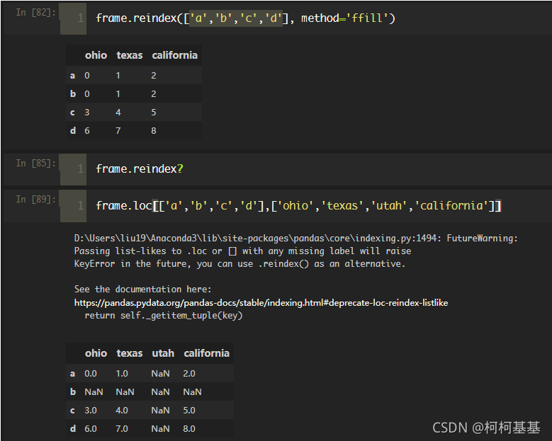 利用python进行数据分析——DataFrame基本操作_python dataframe average-CSDN博客