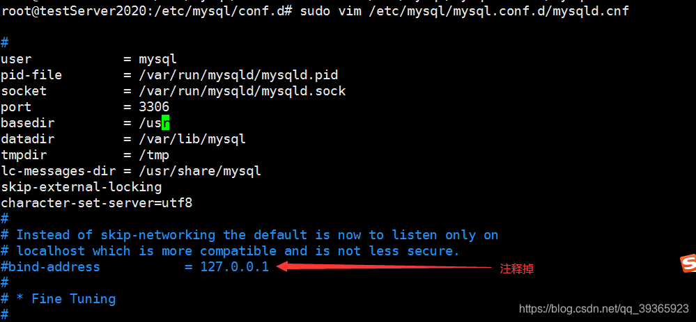 Ubuntu安装mysql5.7及配置远程访问_ubuntu mysql5.7 远程访问-CSDN博客