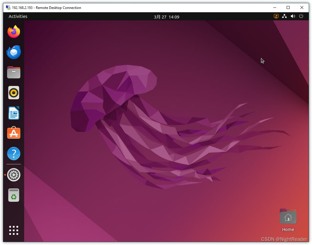 Windows远程桌面访问ubuntu 22.04 TLS_windows远程ubuntu22.04-CSDN博客